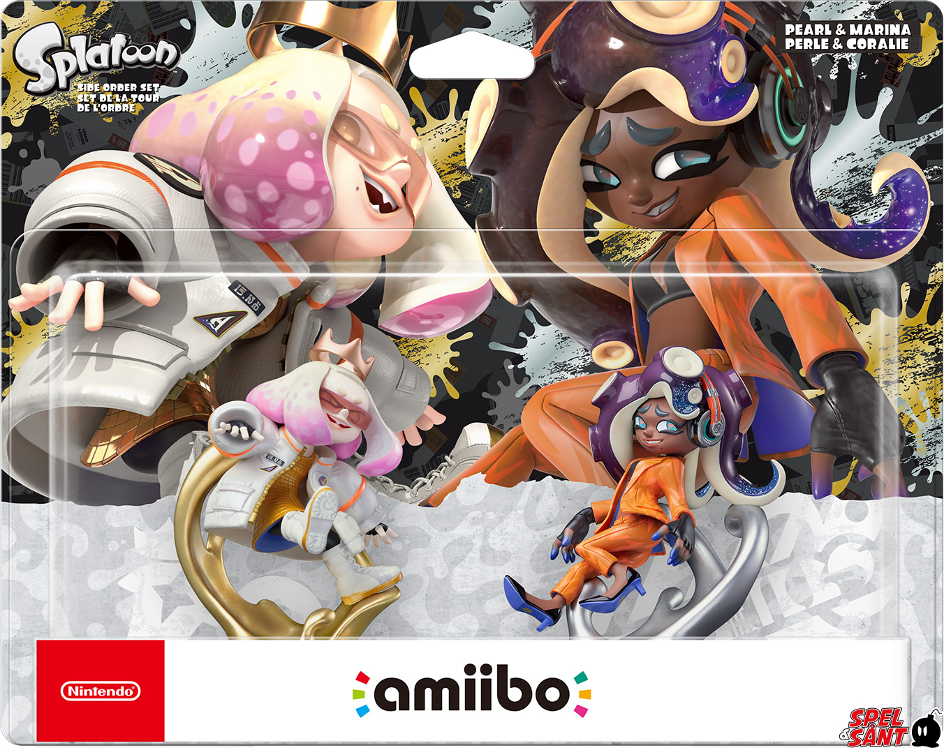 Nintendo amiibo Splatoon Collection Splatoon 3 Side Order Set (Pearl ...