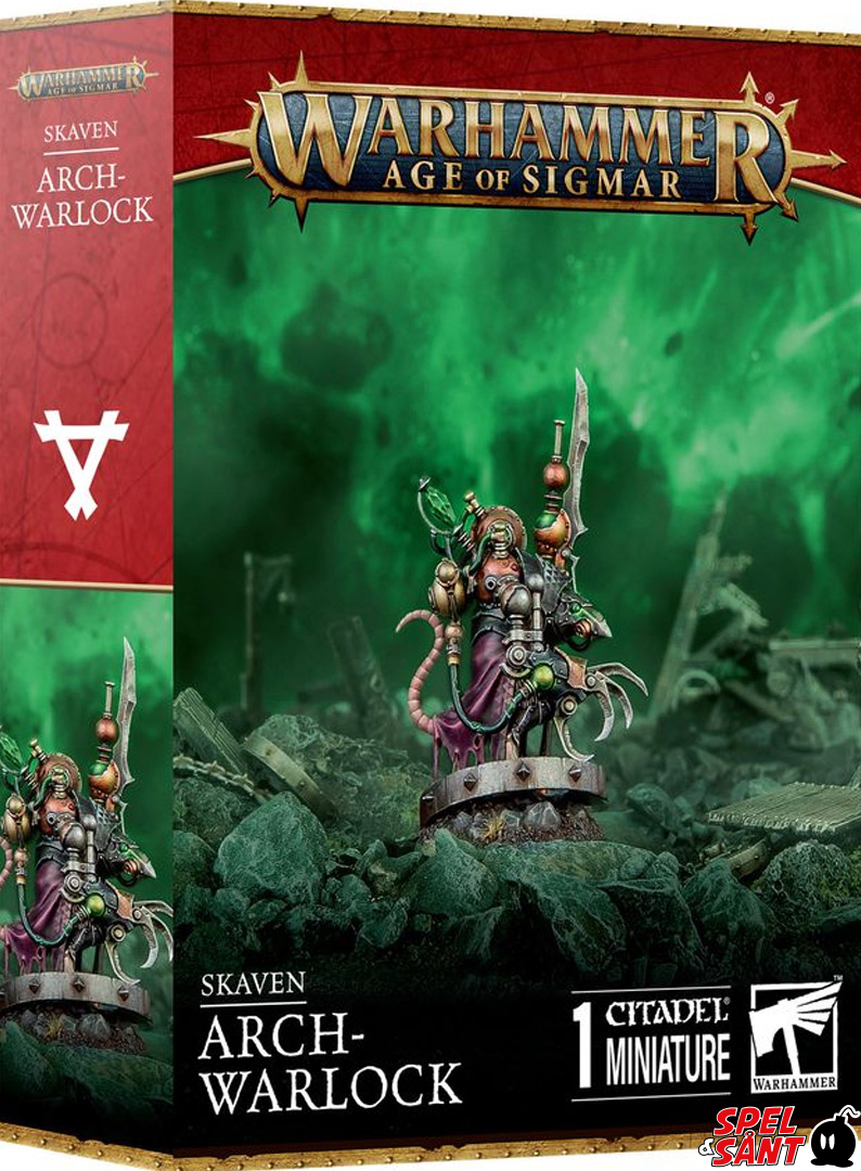 Warhammer Age of Sigmar Skaven - Arch-Warlock - Spel & Sånt: The video ...