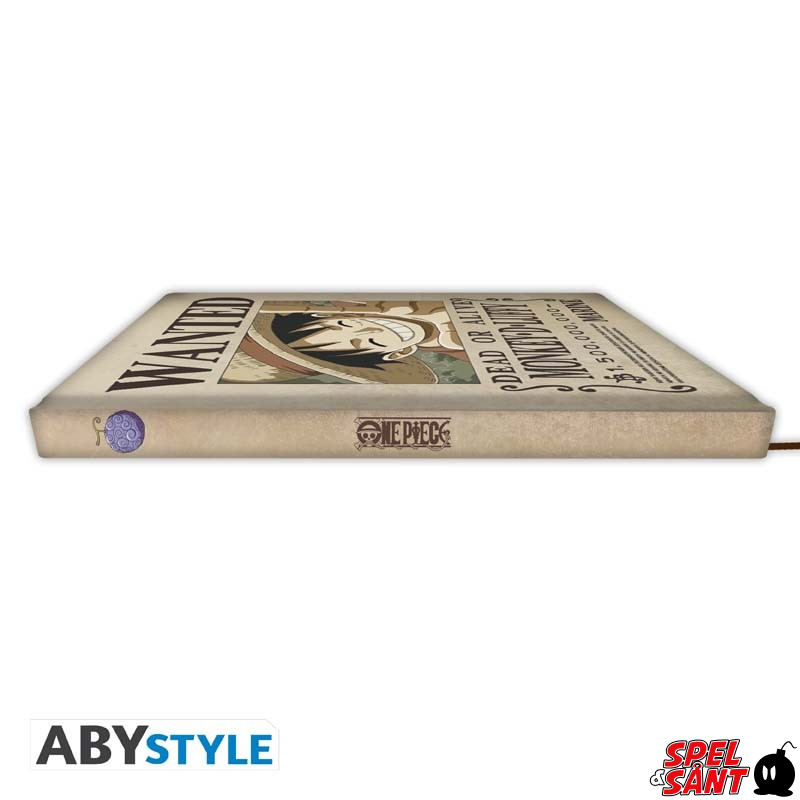 One Piece Wanted Luffy A5 Hardcover Notebook - Spel & Sånt: The video ...