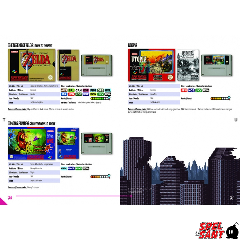 Super Nintendo Game Atlas Vol.1 (Softcover) - Spel & Sånt: The video ...