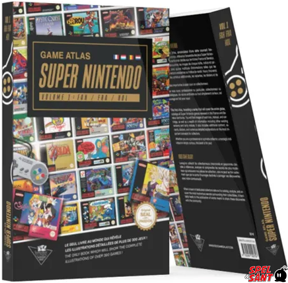 Super Nintendo Game Atlas Vol.1 (Softcover) - Spel & Sånt: The video ...