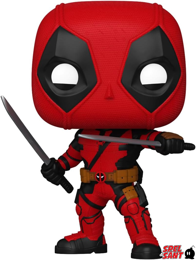 Pop! Deadpool & Wolverine Deadpool Bobble-Head Figure - Spel & Sånt ...