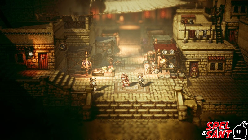Octopath Traveler (Endast Download Kod, I Kartongen) - Spel & Sånt: The ...