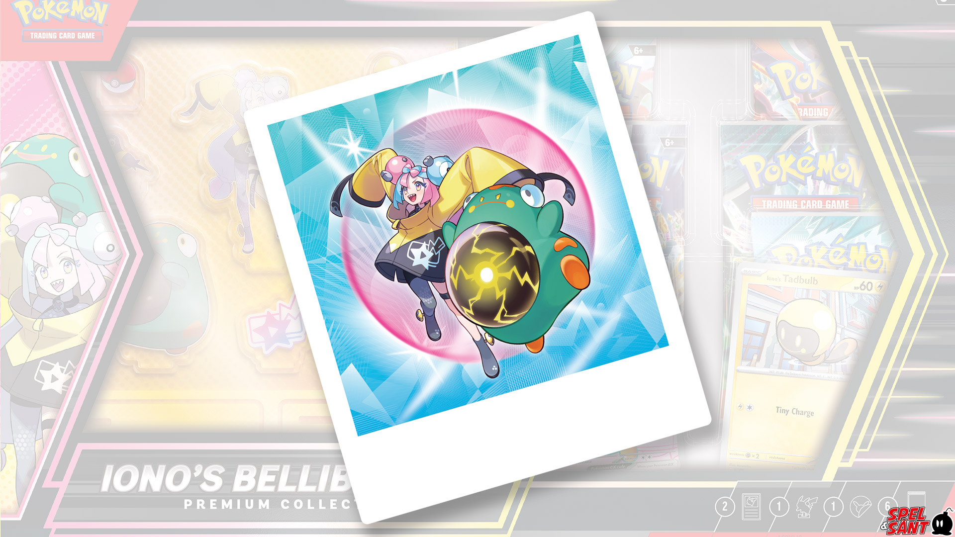 Pokemon TCG Ionos Bellibolt ex Premium Collection Box - Spel & Sånt ...
