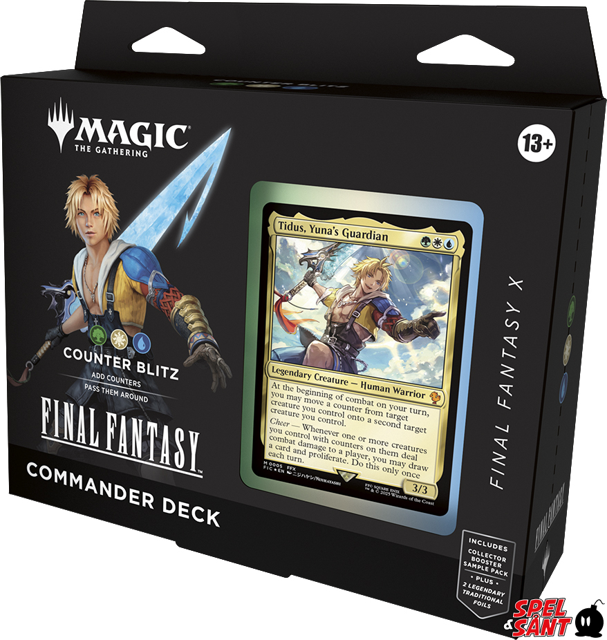 Magic Final Fantasy Commander Deck Counter Blitz - Spel & Sånt: The ...