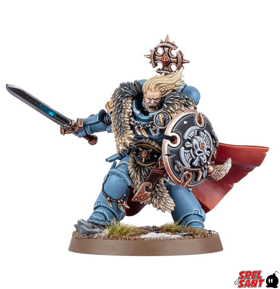 Warhammer 40K Space Wolves - Wolf Guard Battle Leader - Spel & Sånt ...