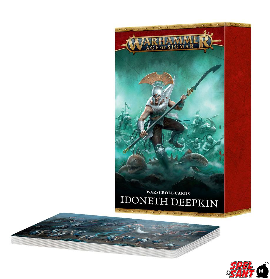 Warhammer Age of Sigmar Warscroll Cards - Idoneth Deepkin - Spel & Sånt ...