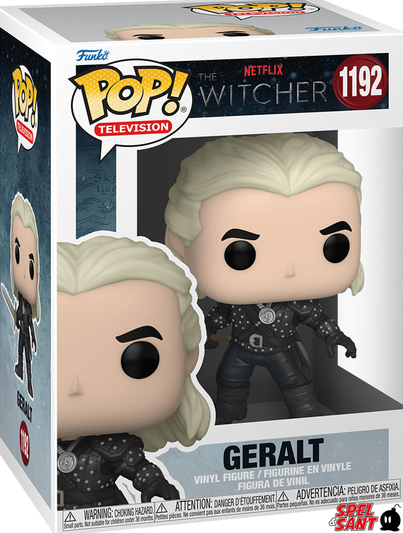 Pop! Netflix The Witcher Geralt S1 Vinyl Figure - Spel & Sånt: The ...