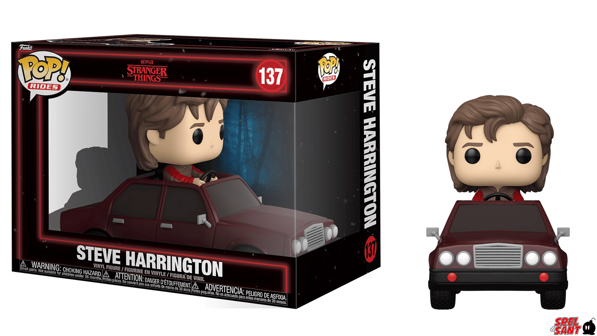 Pop! Rides Stranger Things Steve Harrington Vinyl Figure - Spel & Sånt ...