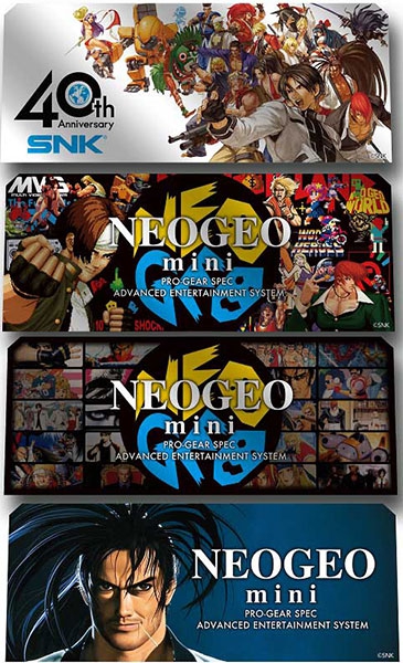SNK Neo Geo Mini International Character Stickers - Spel & Sånt: The ...