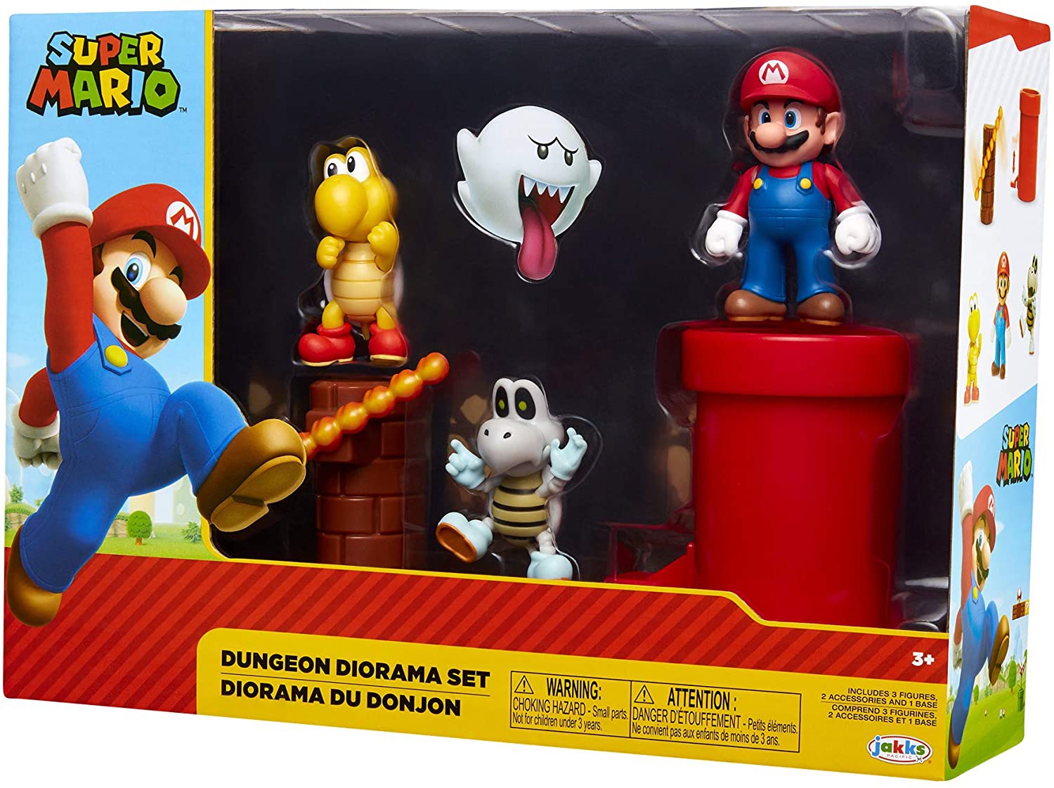 World of Nintendo Super Mario Dungeon Diorama Set - Spel & Sånt: The ...