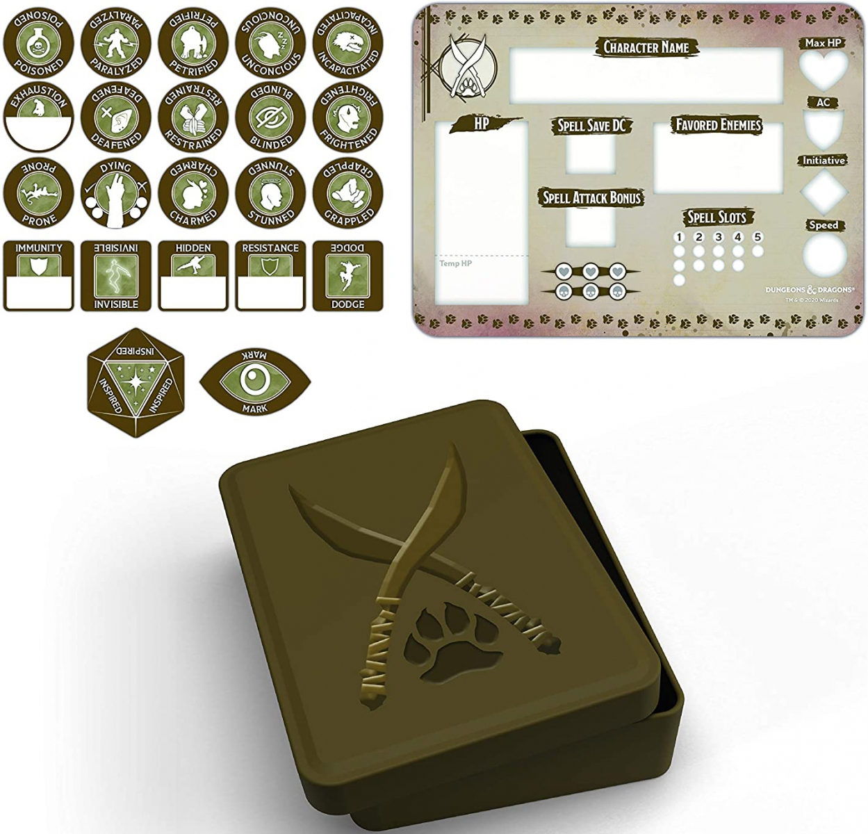 Dungeons & Dragons Ranger Token Set - Spel & Sånt: The video game store ...