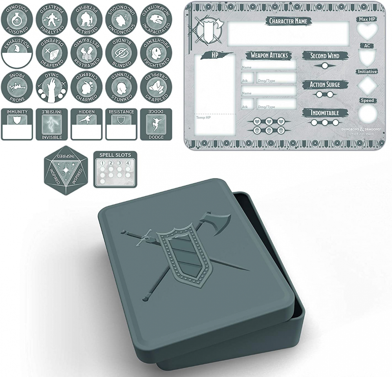 Dungeons & Dragons Fighter Token Set - Spel & Sånt: The video game ...