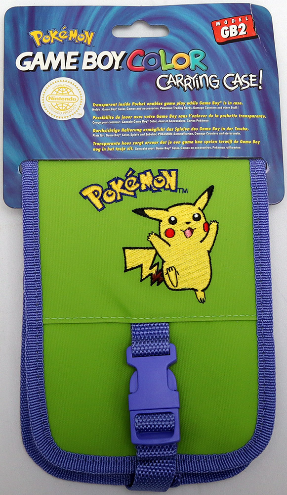 Pokemon Game Boy Color Carrying Case Grön - Spel & Sånt: The video game ...