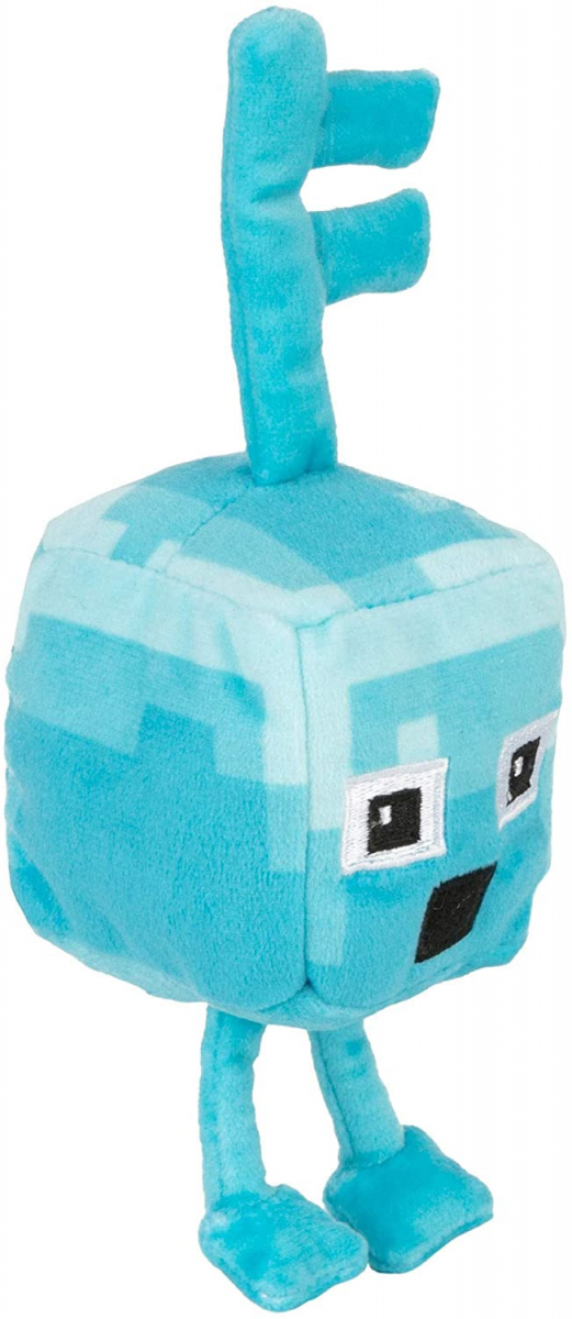 Minecraft Dungeons Jinx Mini Crafter Surprised Diamond Key Plush 12cm ...