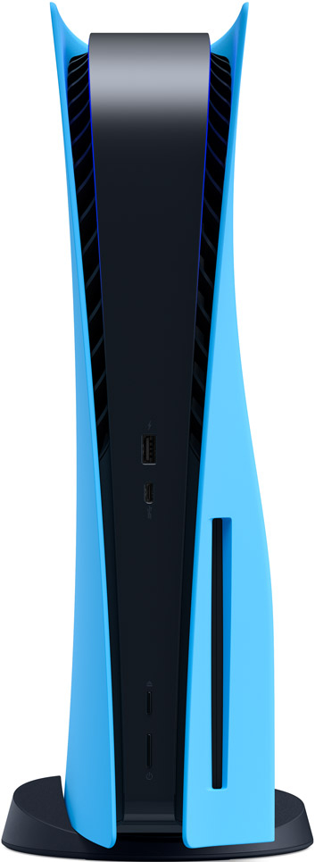 Sony Playstation 5 Console Covers Starlight Blue - Spel & Sånt: The ...