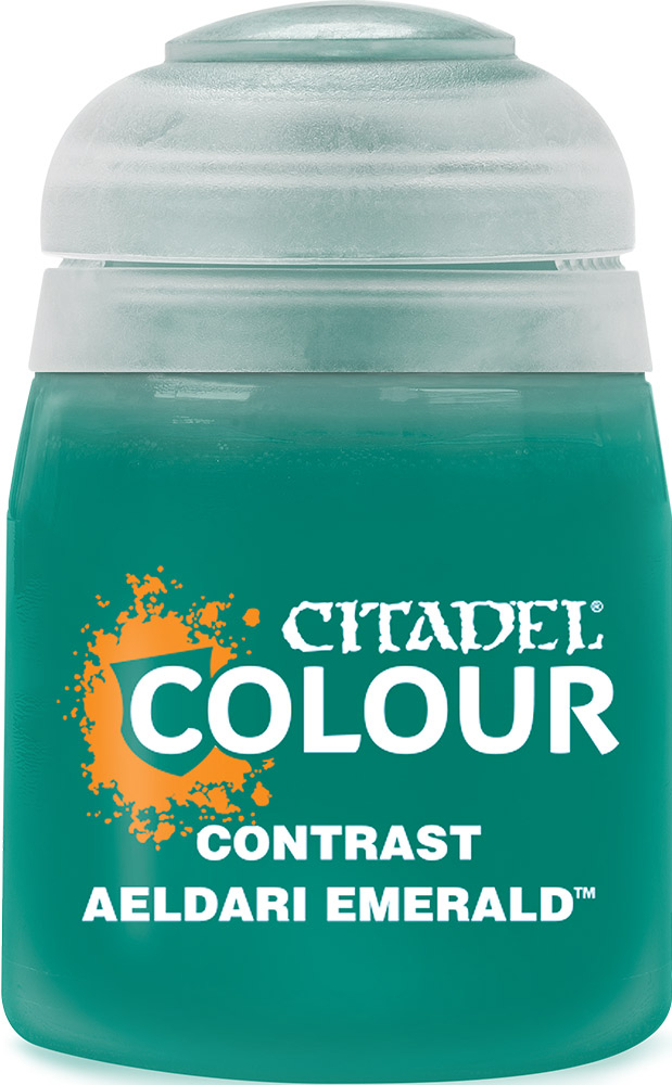Warhammer Citadel Aeldari Emerald Contrast Paint - Spel & Sånt: The ...