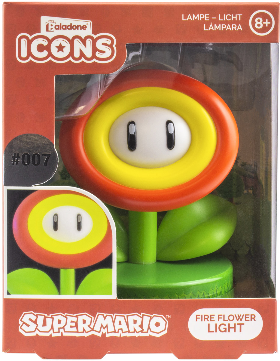 Super Mario Fire Flower V2 Icon Light - Spel & Sånt: The video game ...