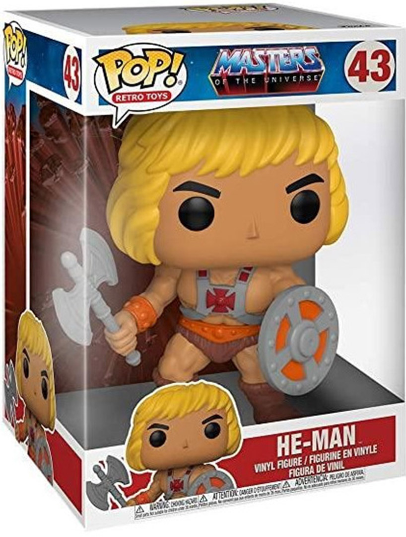 Pop! Masters of the Universe He-Man 25cm Vinyl Figure - Spel & Sånt ...
