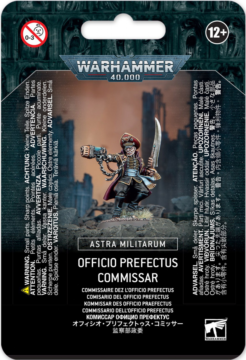 Warhammer 40K Astra Militarum - Officio Prefectus Commissar - Spel ...