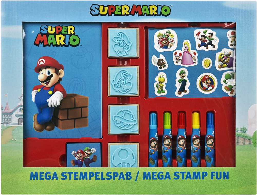 Super Mario Mega Stamp Fun Collection - Spel & Sånt: The video game ...