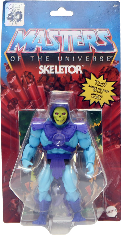 Masters of the Universe Origins - Skeletor Poseable Figure 14cm - Spel ...
