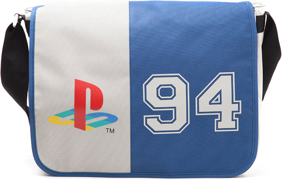 PlayStation Classic 94 Logo Messenger Bag Grå/Grå - Spel & Sånt: The ...