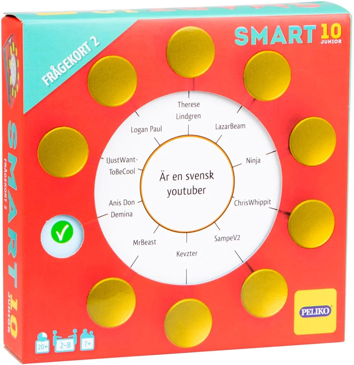 Smart10 Junior Frågekort Expansion - Frågekort 2 - Spel & Sånt: The ...