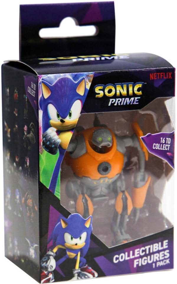 Sonic Prime Collectible Figure 6,5cm - Eggforcer - Spel & Sånt: The ...