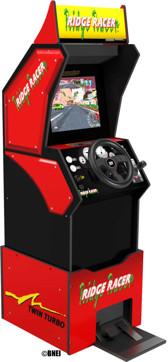 Arcade1Up Ridge Racer Arcade Cabinet - Spel & Sånt: The video game ...