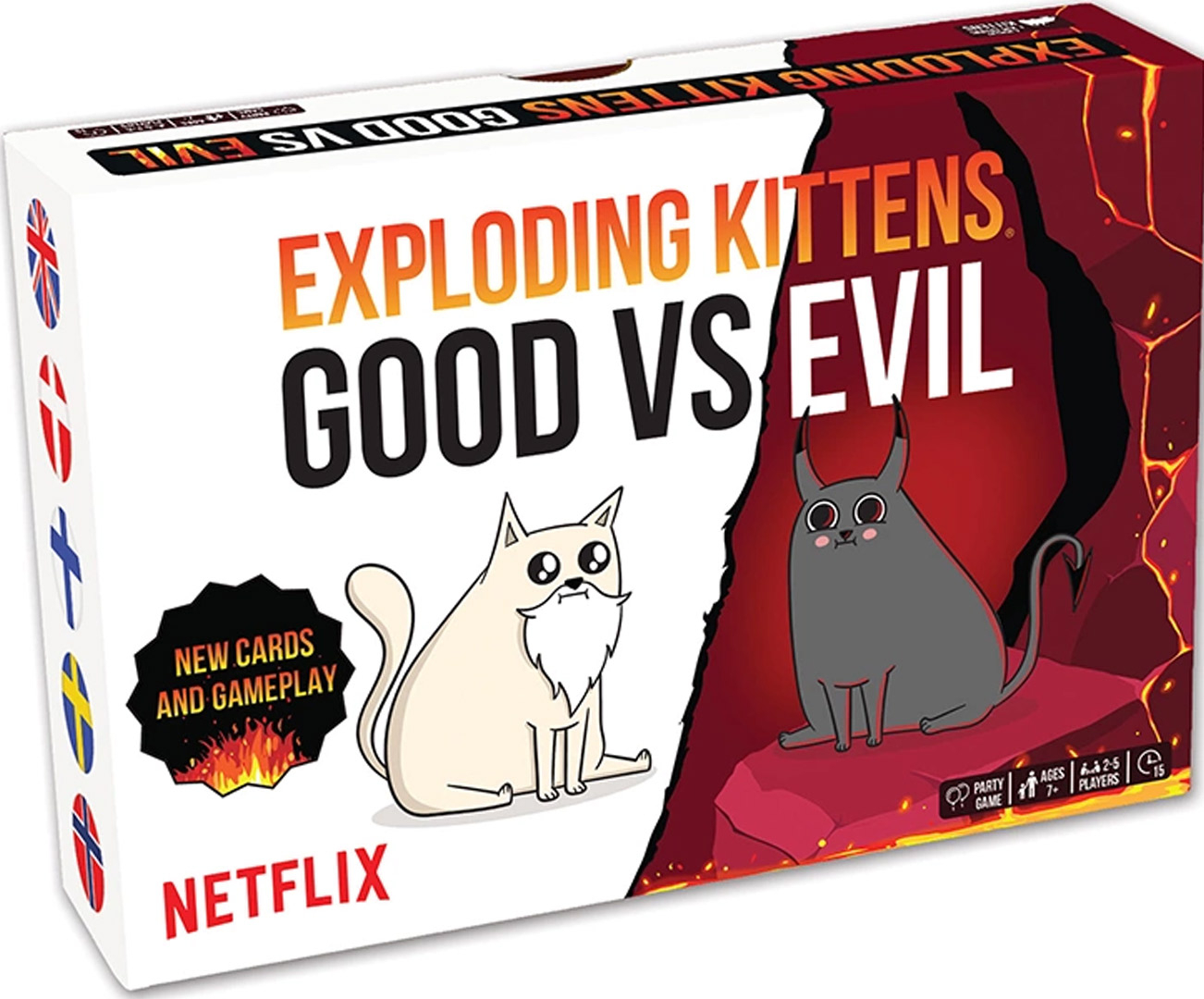 Exploding Kittens Good Vs Evil (Nordisk Version) - Spel & Sånt: The ...