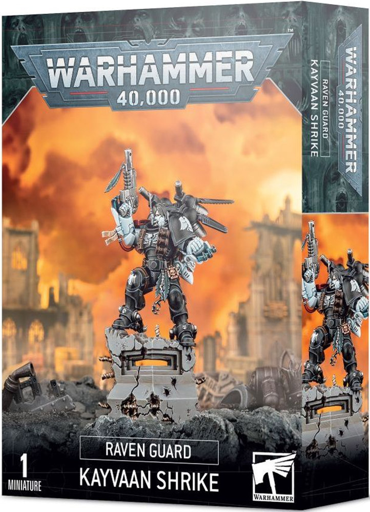 Warhammer 40K Raven Guard - Kayvaan Shrike - Spel & Sånt: The video ...