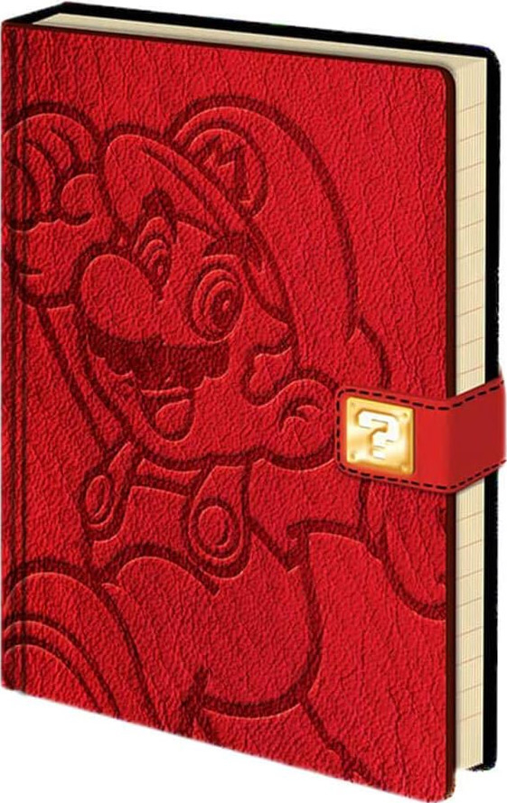 Super Mario Bros Core Mario Premium A5 Notebook - Spel & Sånt: The ...
