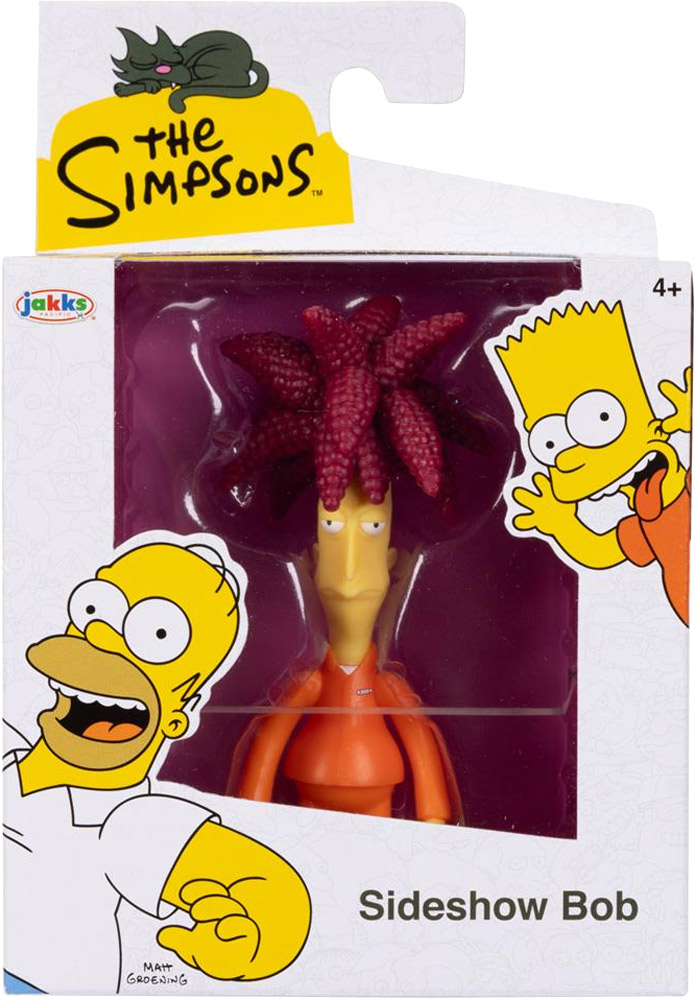 Jakks The Simpsons Sideshow Bob Figure 6cm - Spel & Sånt: The video ...