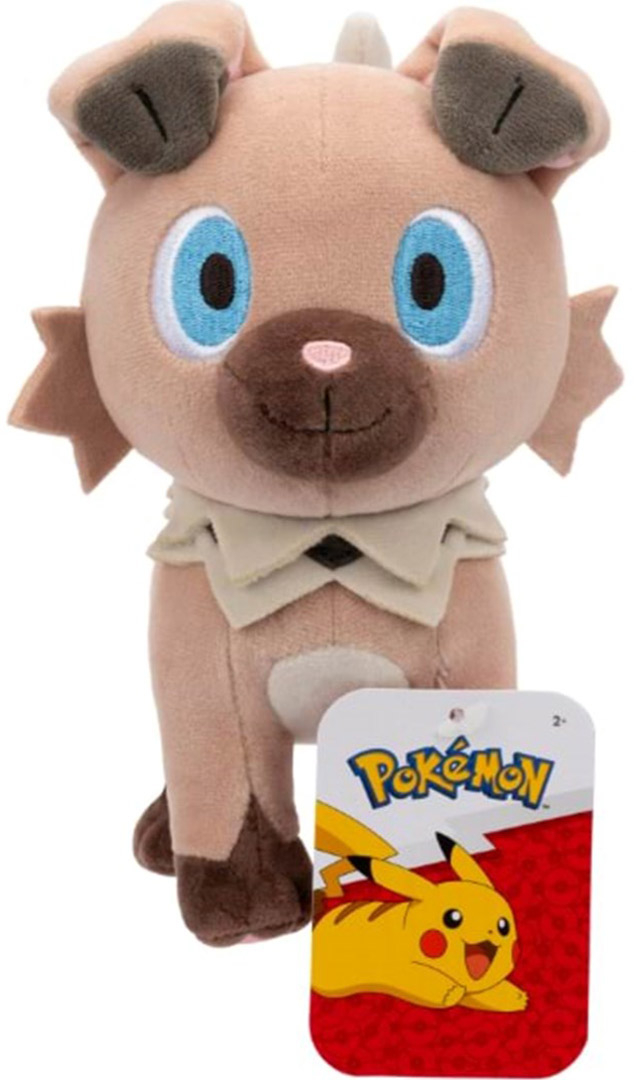 Jazwares Pokemon Rockruff Plush ~20cm - Spel & Sånt: The video game ...