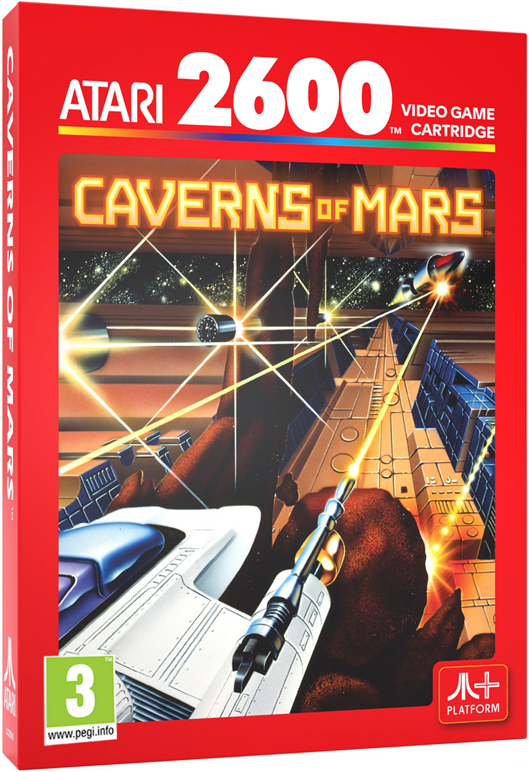 Atari 2600 Caverns of Mars - Spel & Sånt: The video game store with the ...