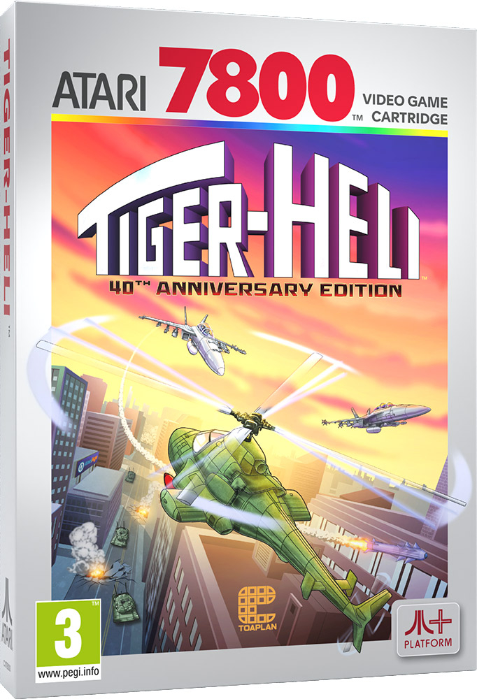 Atari 7800 Tiger-Heli 40th Anniversary Edition - Spel & Sånt: The video game store with the ...