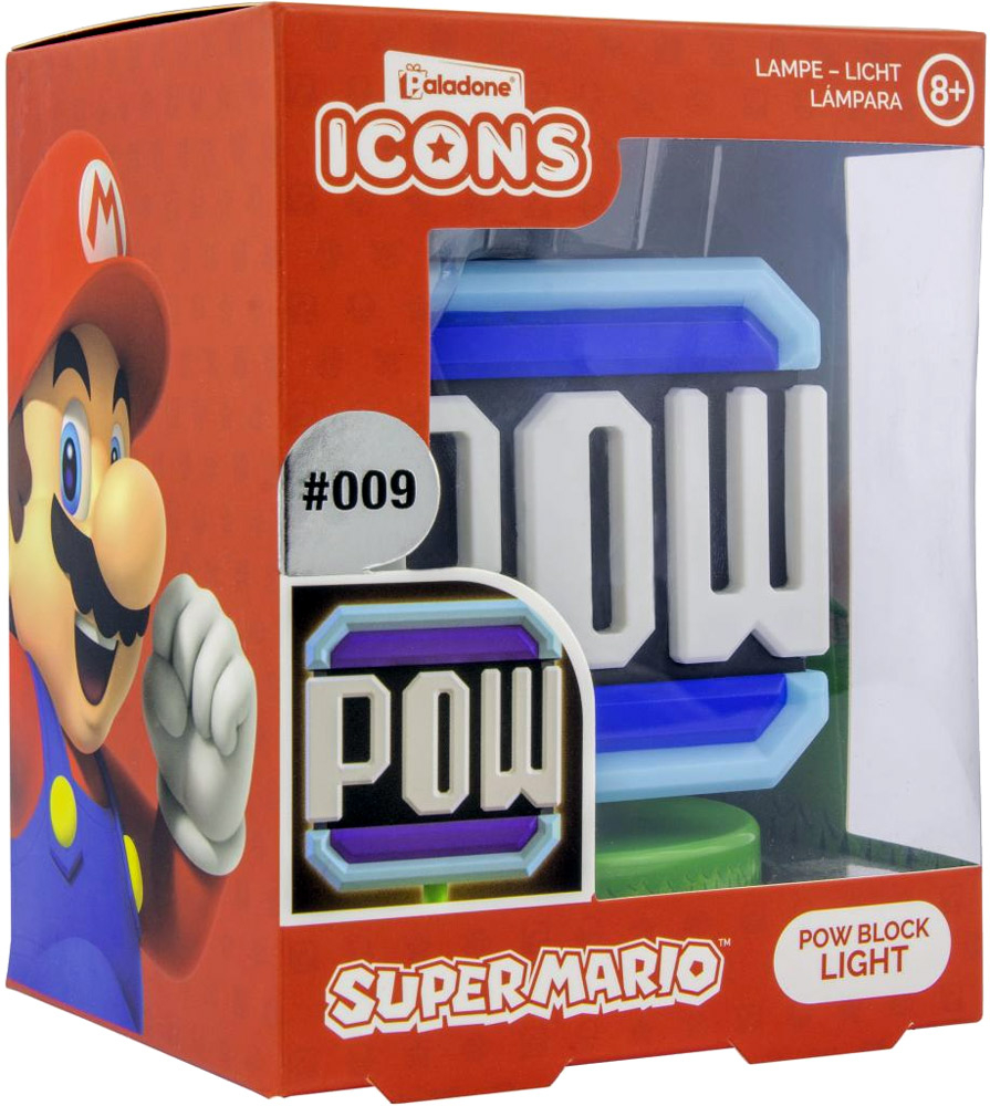 Super Mario Pow Block Icon Light - Spel & Sånt: The video game store ...
